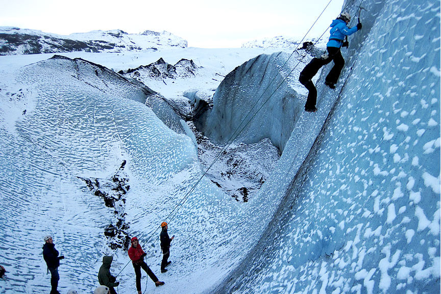 Ice Climbing in Iceland, Glacier Hikes, Waterfall Climb Activity Tours ...